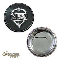 Botones y Pines - impresión offset - Texto Print Litografía y Tipografía